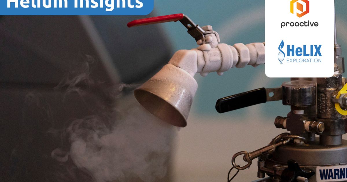 Helium insights from Helix: Global helium production and market insights | AIM:HEX, OTCQB:HHEXF