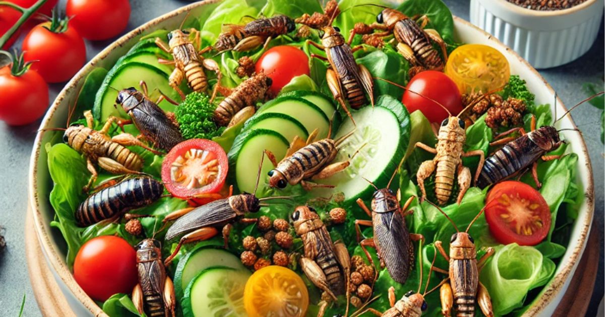 Insect salads and lab-grown meat: A dinner in 2054