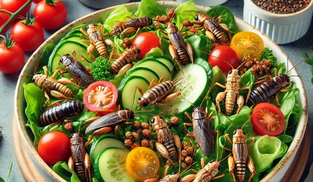 Insect salads and lab-grown meat: A dinner in 2054