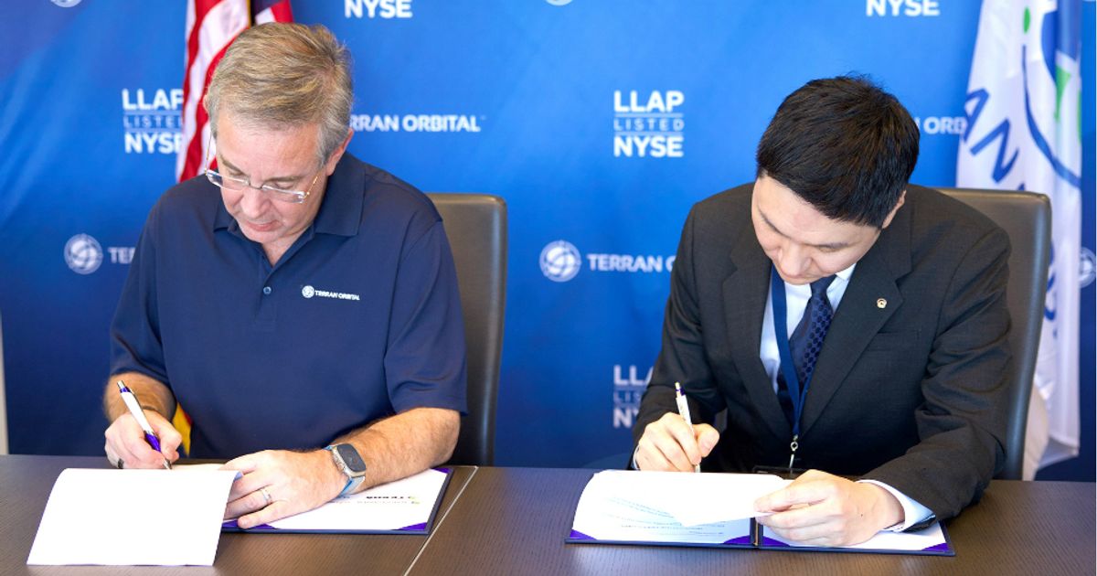 Terran Orbital and Hanwha Systems ink MOU for advanced satellite ...