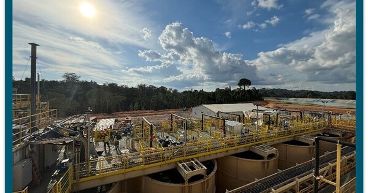G Mining Ventures advances toward gold production at Tocantinzinho with ...