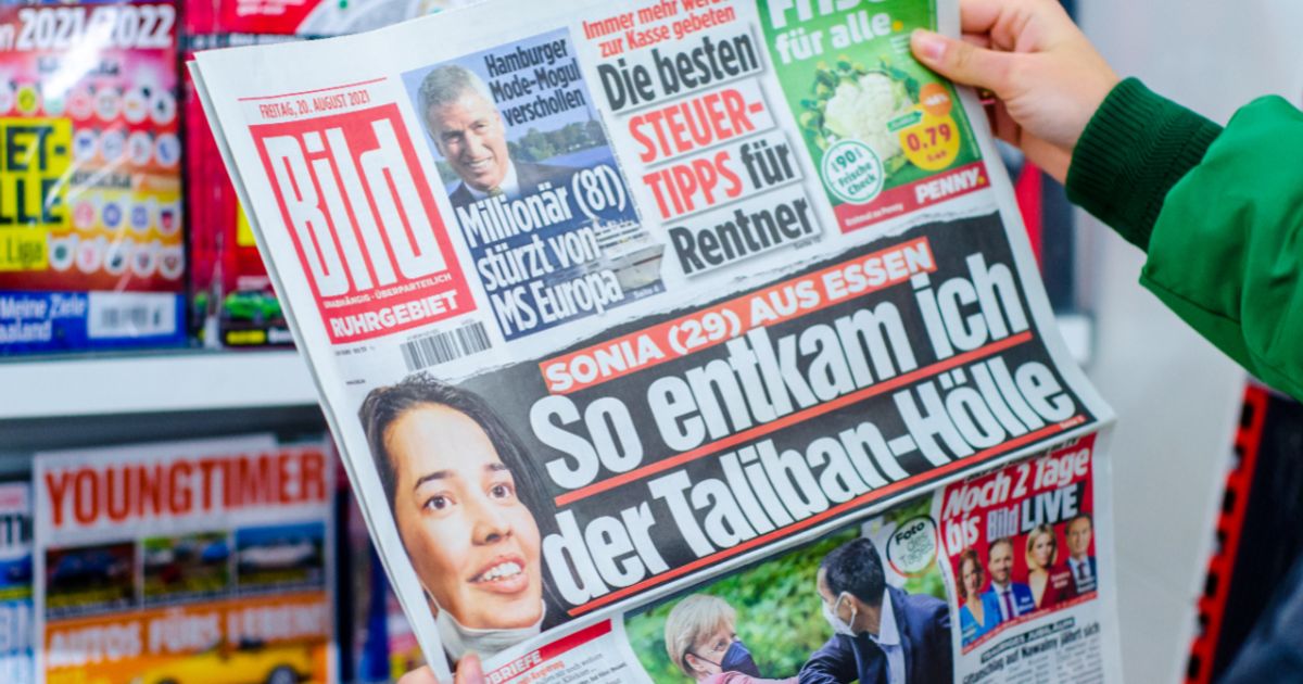 Bild owner Axel Springer ready to do the splits