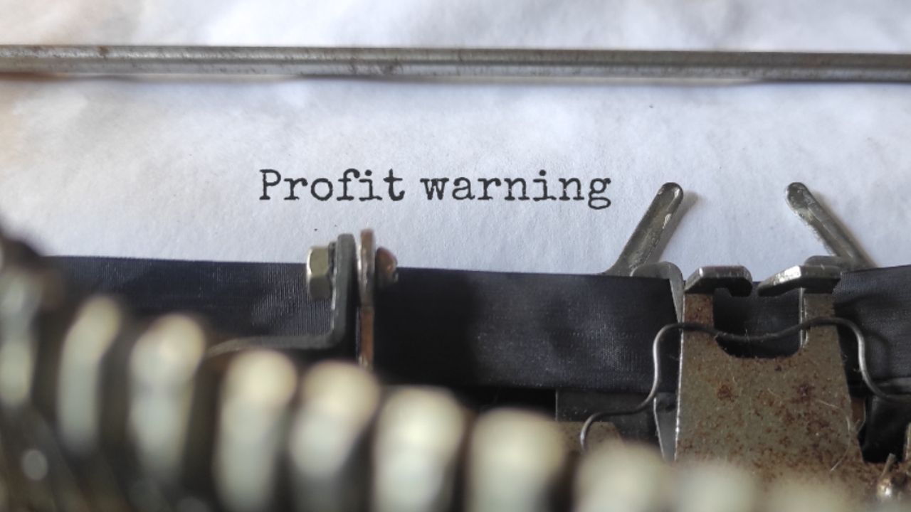 Number of profit warnings among UK-listed firms hits two-year high
