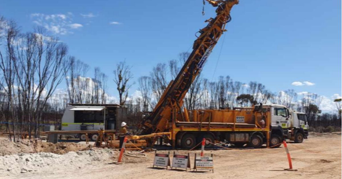 Lanthanein Resources diamond drill bit spinning at Mt Holland’s Lady ...