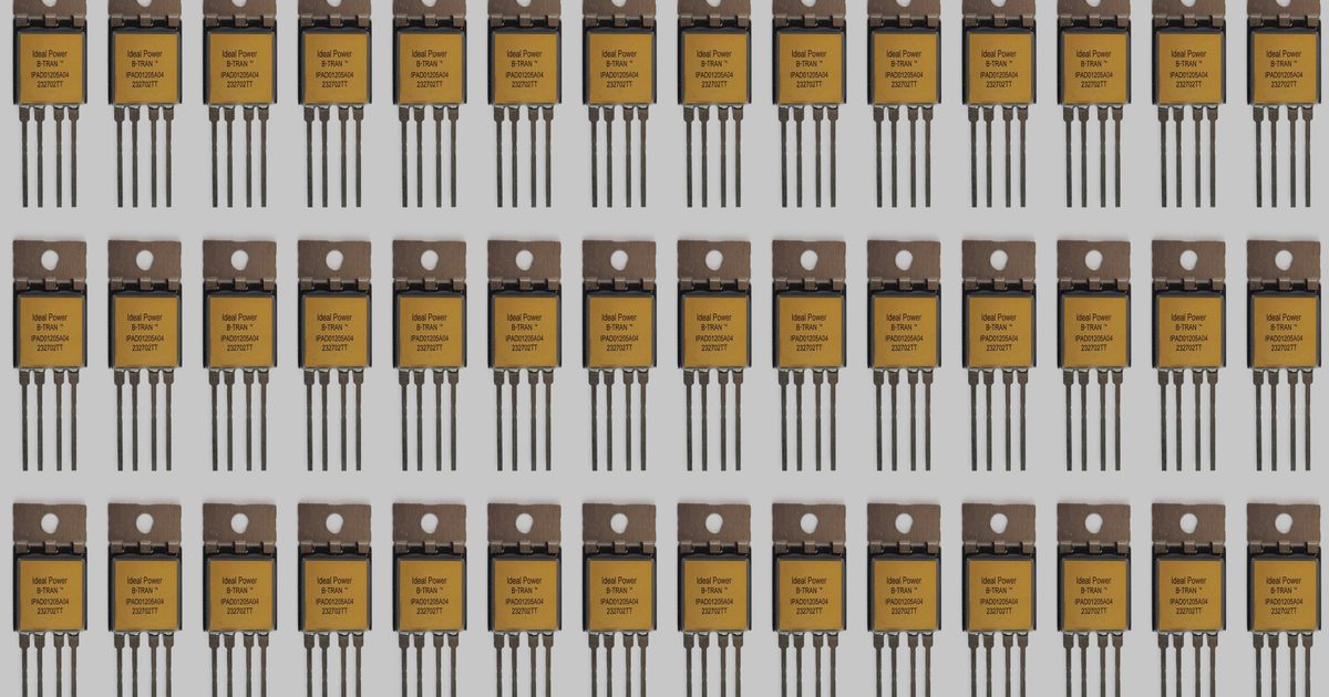 Ideal Power secures first design win for B-TRAN-powered solid-state ...