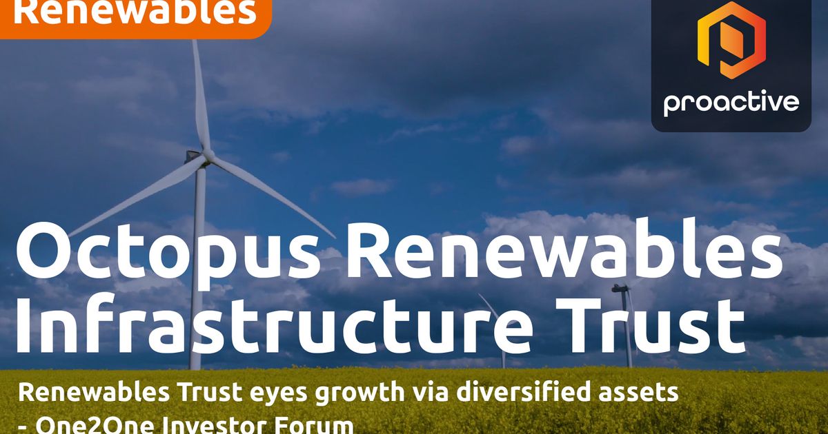 Octopus Renewables Infrastructure Trust eyes growth via diversified ...