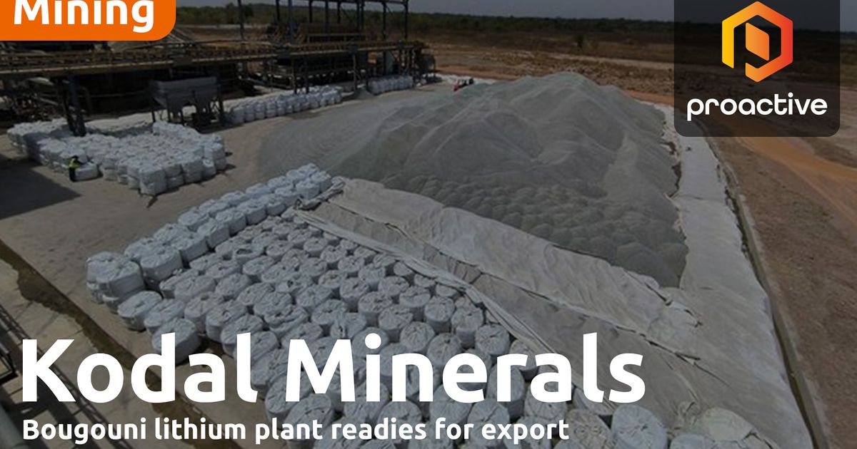 Kodal Minerals nears completion at Bougouni Lithium project, prepares for exports | AIM:KOD