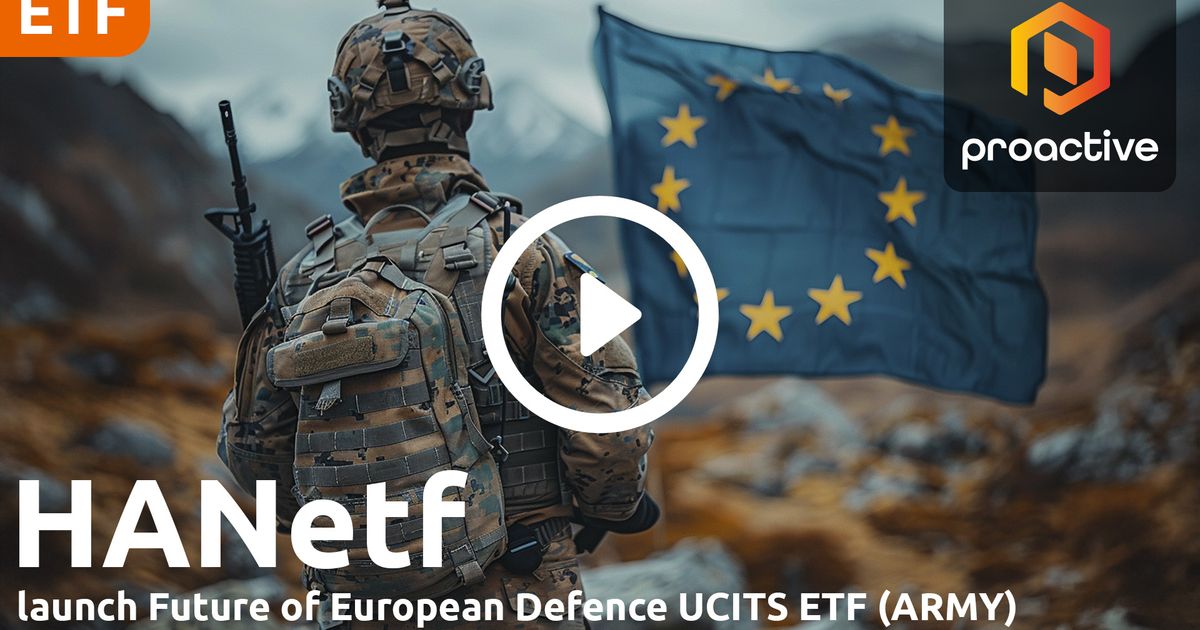 HANetf’s Tom Bailey on Future of European Defence UCITS ETF (ARMY)