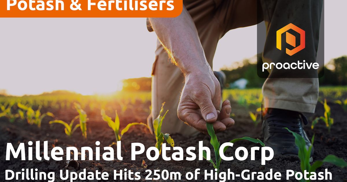 Millennial Potash intersects over 250 metres of Potash-Rich seams at ...