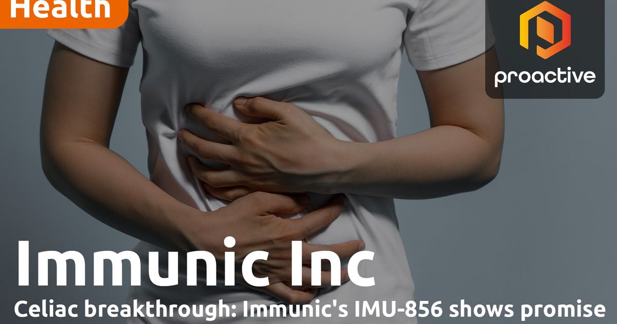 Immunic's IMU-856 shows promise as Celiac Disease Awareness Month draws ...