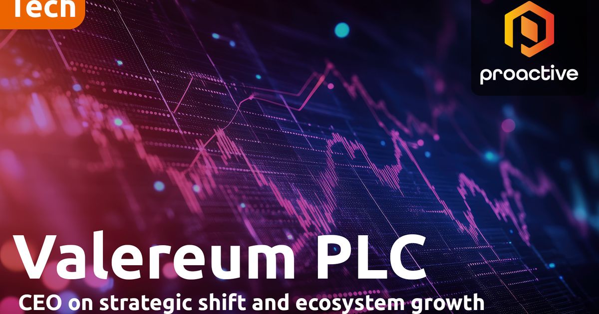 Valereum CEO on strategic shift and ecosystem growth | AQSE:VLRM