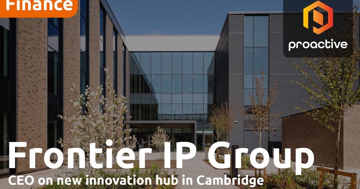 Frontier IP, Abstract partner on Cambridge innovation hub | LSE:FIPP
