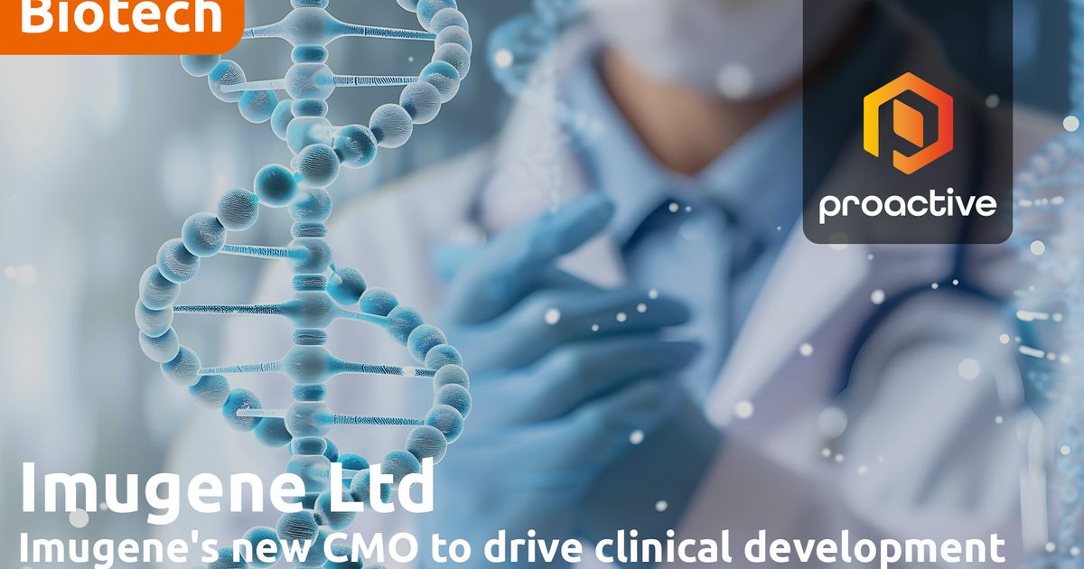 Imugene CMO and CEO talk trial momentum and immuno-oncology progress ...