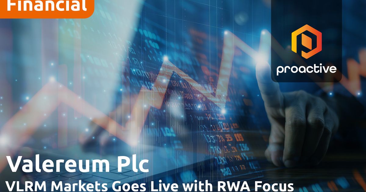 Valereum launches regulated subsidiary VLRM Markets to bridge ...