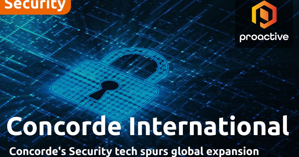 Concorde International's security tech spurs global expansion | NASDAQ:CIGL