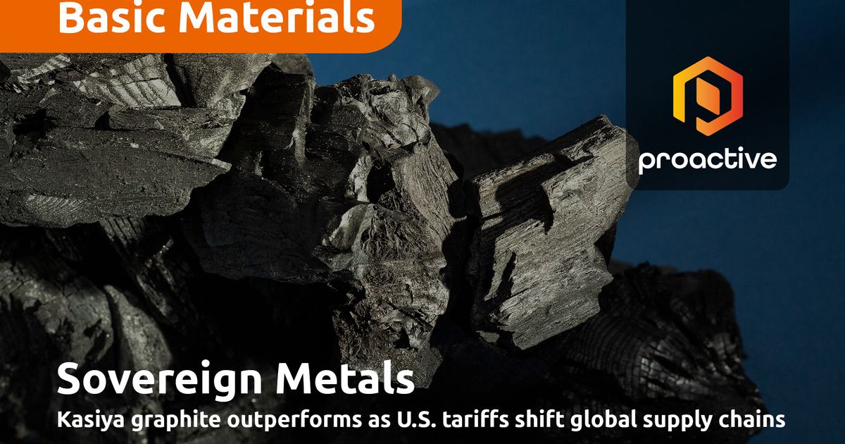 Sovereign Metals positioning Kasiya as premier non-Chinese graphite source amid tariff pressure ...
