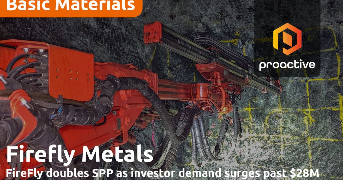FireFly Metals increases SPP to A$10M after strong retail demand | ASX:FFM, TSX:FFM, OTC:MNXMF