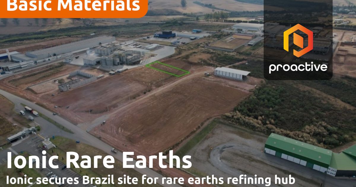 Ionic Rare Earths secures land in Brazil for pioneering rare earths ...