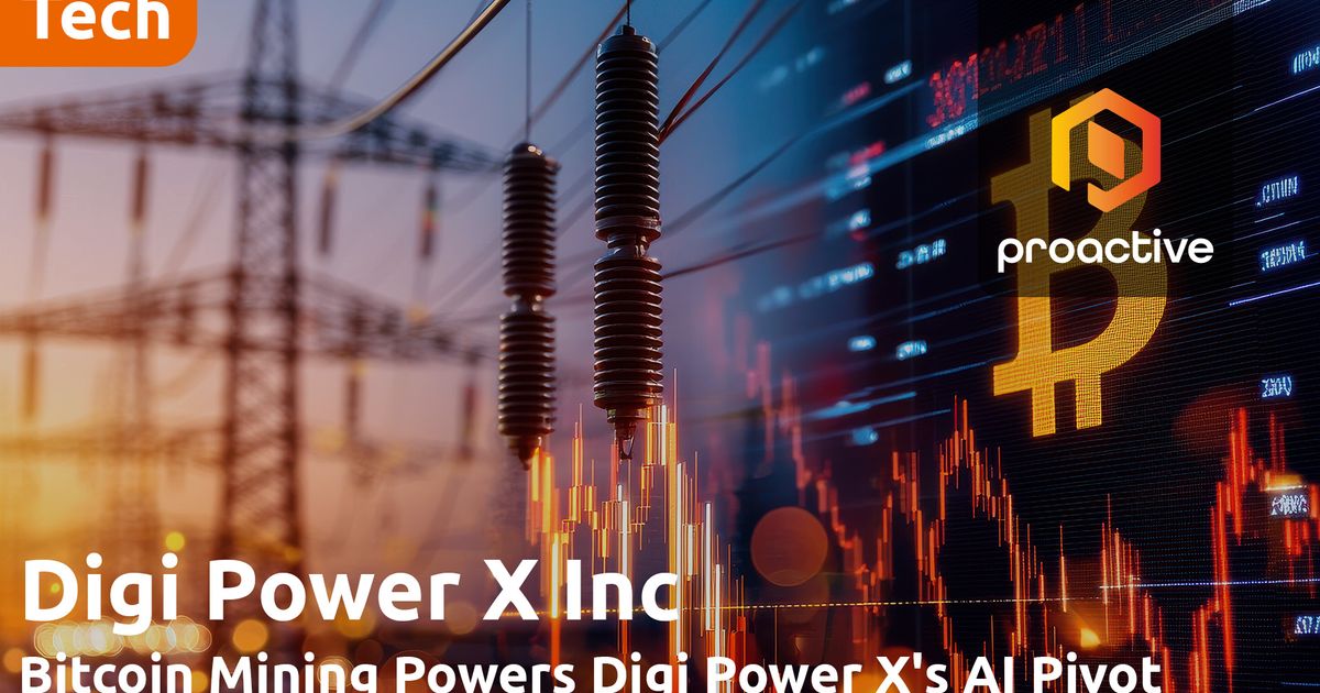 Digi Power X CEO discusses pivot to AI data centers powered by Bitcoin ...