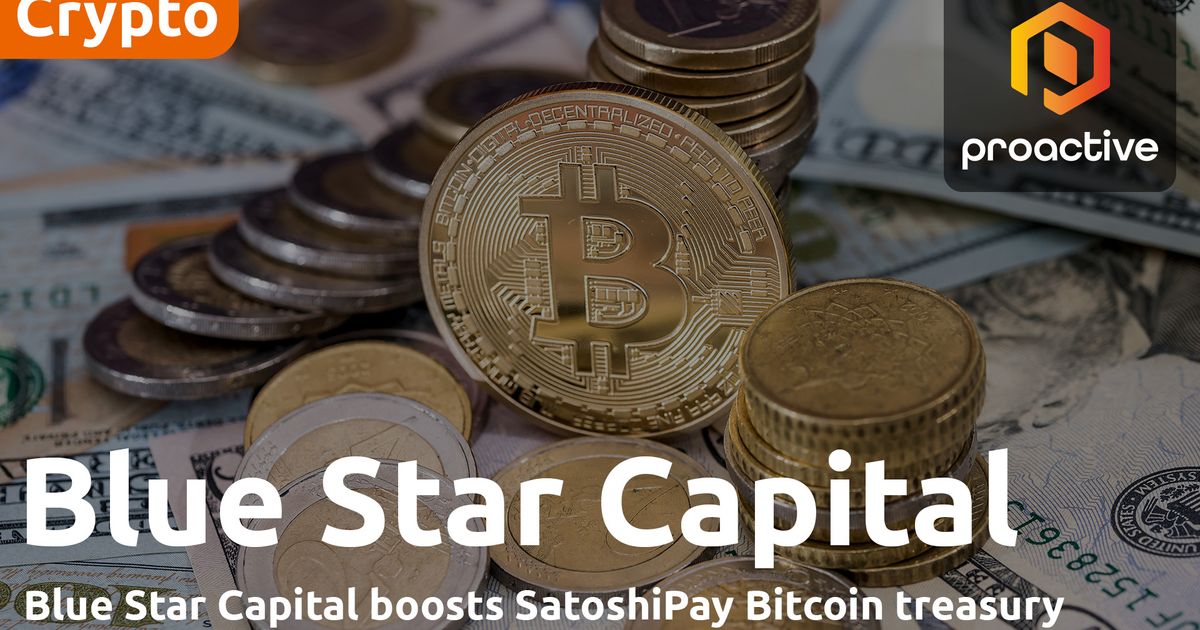 Blue Star Capital boosts SatoshiPay treasury for Vortex expansion | AIM:BLU