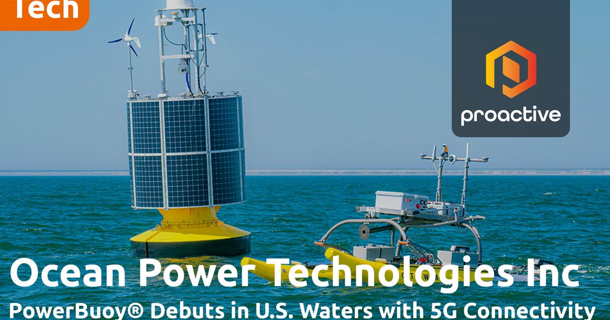Ocean Power Technologies deploys AI-Capable PowerBuoy with AT&T 5G for ...