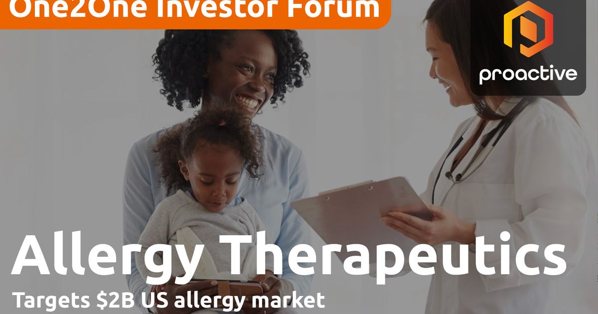 Allergy Therapeutics target $2B US allergy market - One2One Investor ...