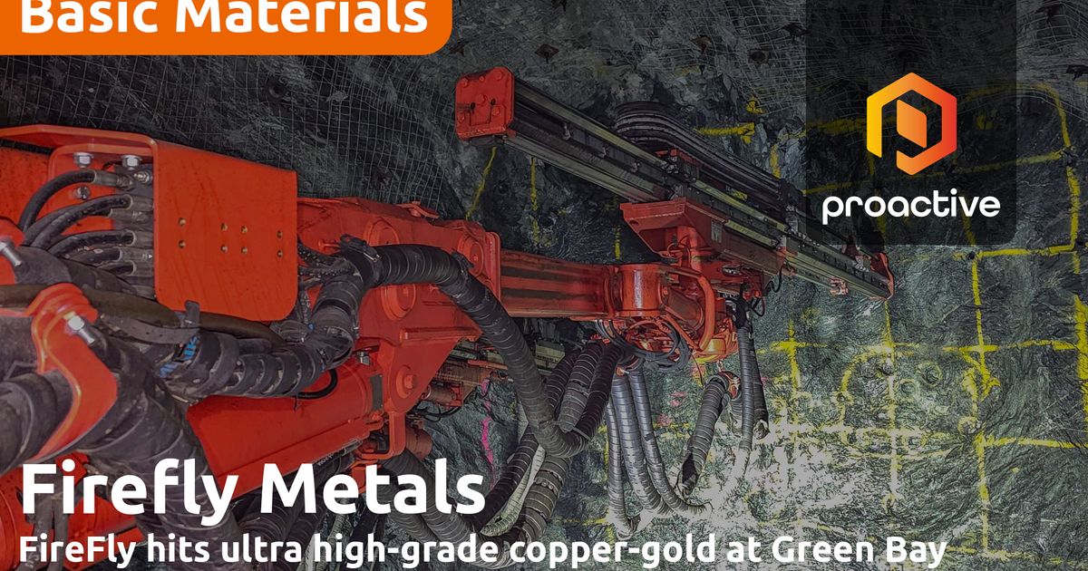 FireFly Metals hits ultra high-grade copper-gold at Green Bay ...