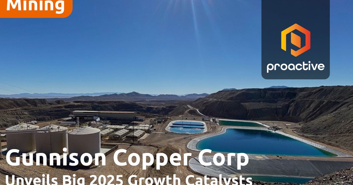Gunnison Copper launches $5M private placement to advance work program ...