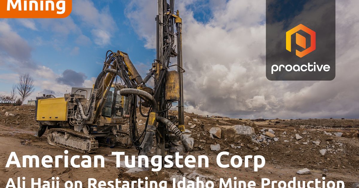 American Tungsten moves to restart historic IMA mine, aiming to supply ...
