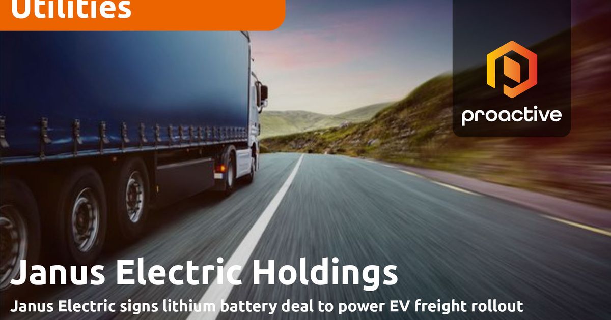 Janus Electric inks major battery supply deal | ASX:JNS