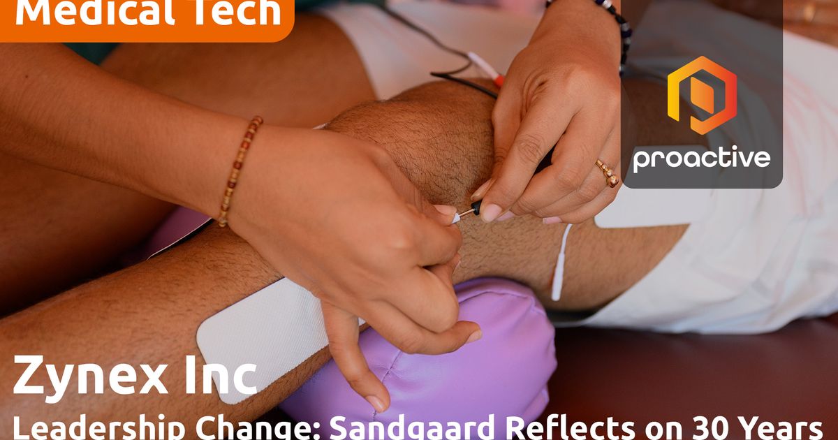 Zynex appoints Steven Dyson as CEO, founder Thomas Sandgaard ...