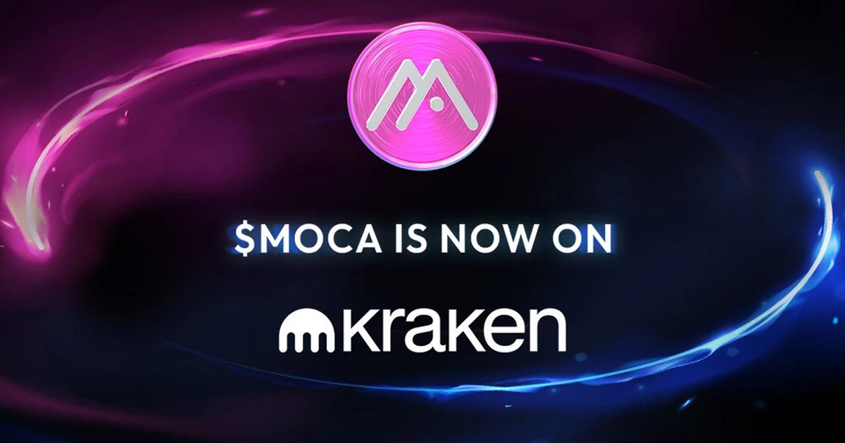 MOCA Coin lists on Kraken to expand global reach