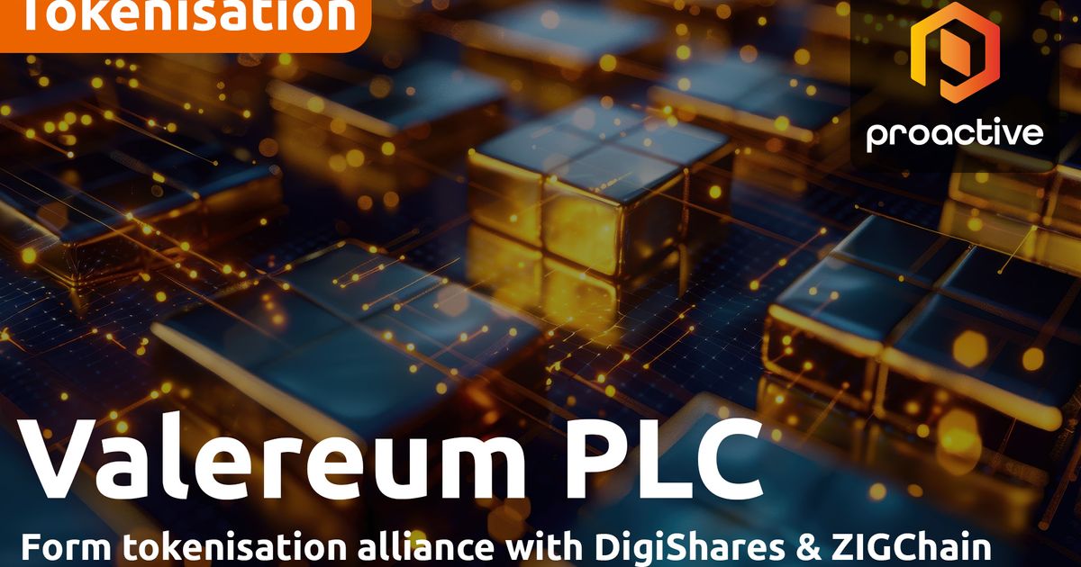 Valereum explains tokenisation alliance with DigiShares and ZIGChain ...