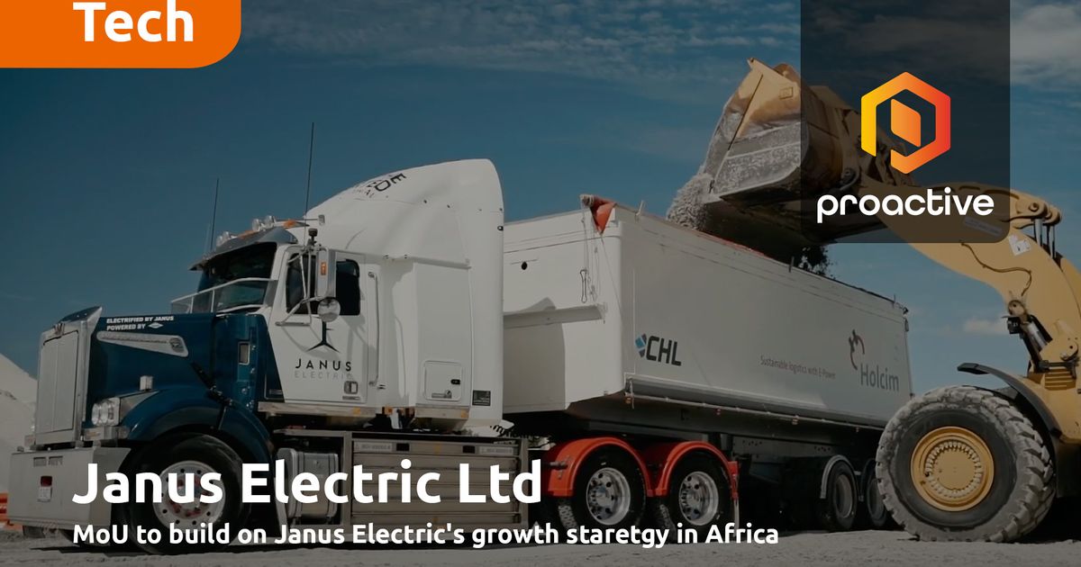 Janus Electric Signs $5M EVUNI MoU for growth in Africa | ASX:JNS