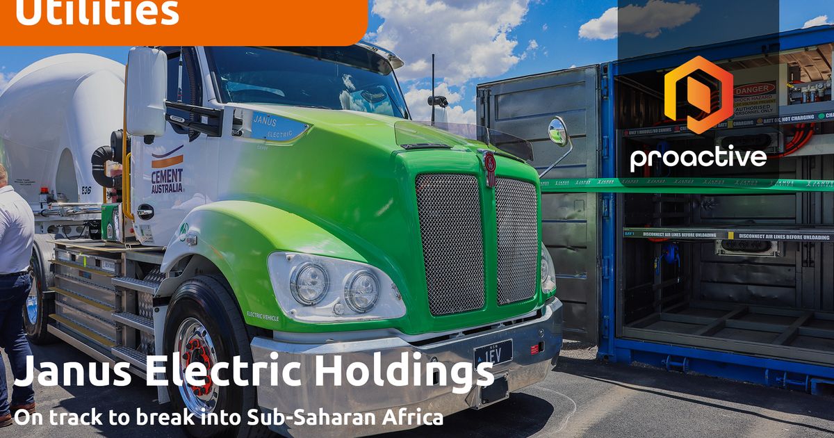 Janus Electric expands into Africa with EVUNI | ASX:JNS