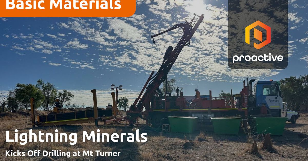 Lightning Minerals starts Mt Turner drilling | ASX:L1M