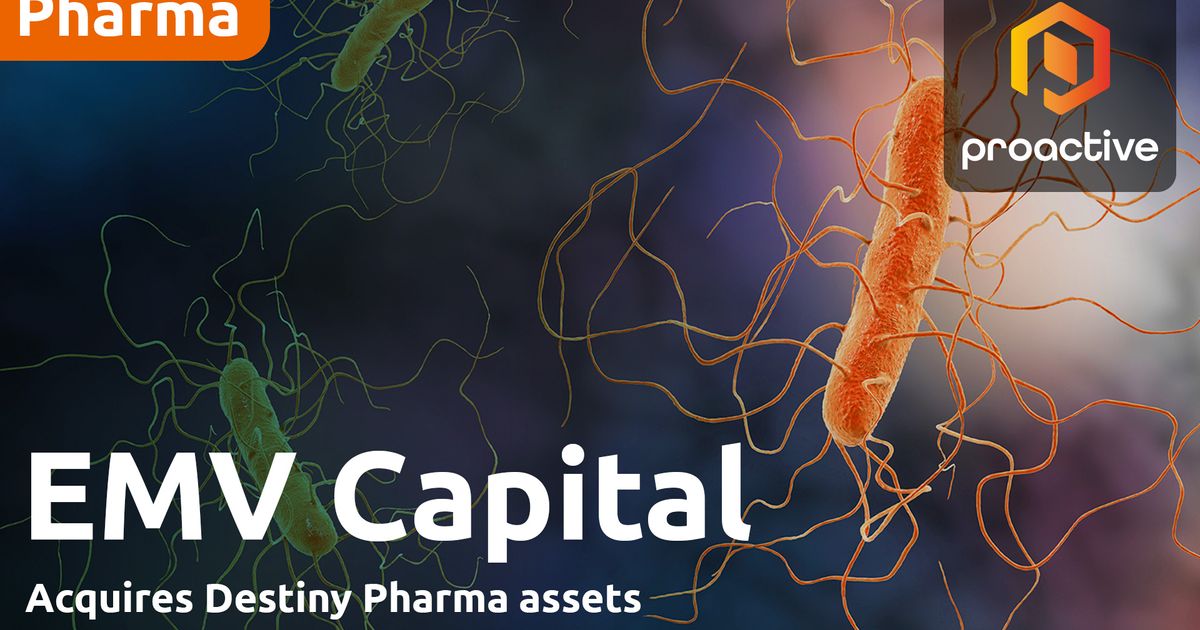 EMV Capital CEO on acquisition of Destiny Pharma's lead asset, way ...