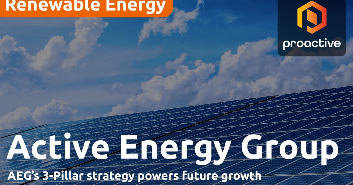 Active Energy's £2.5mln raise fuels renewables push, digital treasury ...