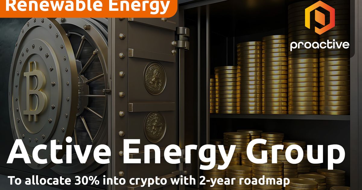 Active Energy financial advisor Adrian Rowles on digital asset strategy ...