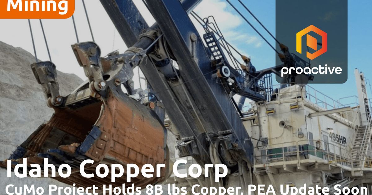 Idaho Copper advances CuMo with updated PEA due year-end, targeting ...