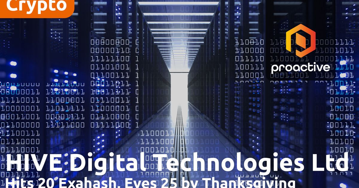 HIVE Digital hits 20 EH/s global Bitcoin capacity as Paraguay Phase 3 ...