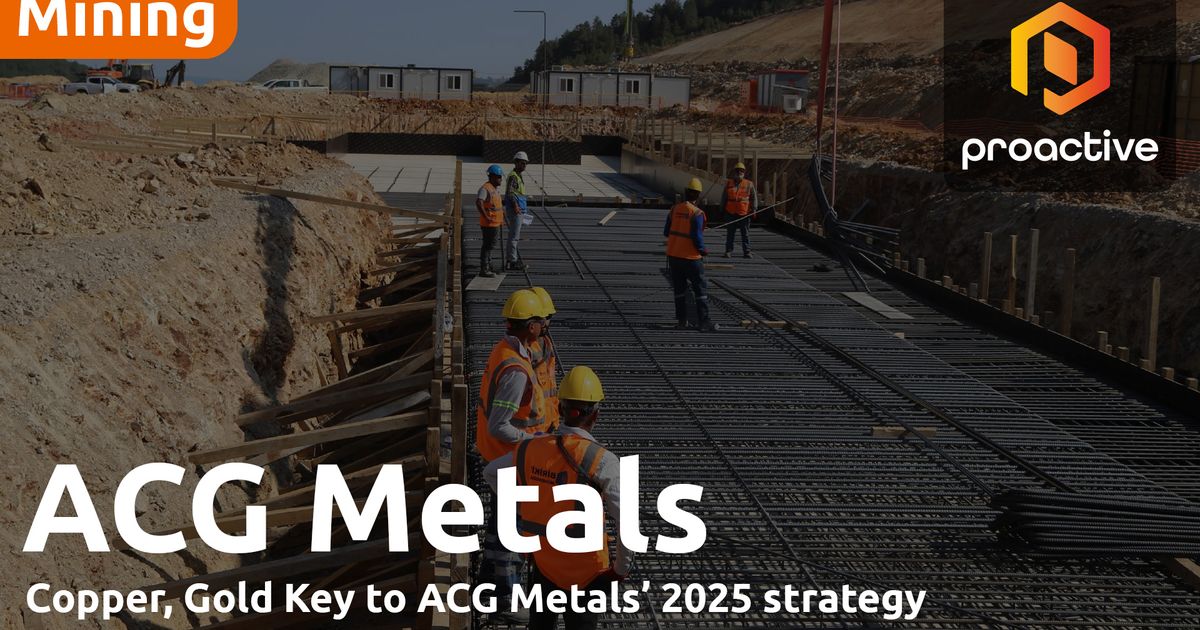 ACG Metals CEO on strong H1 performance and Gediktepe copper project ...