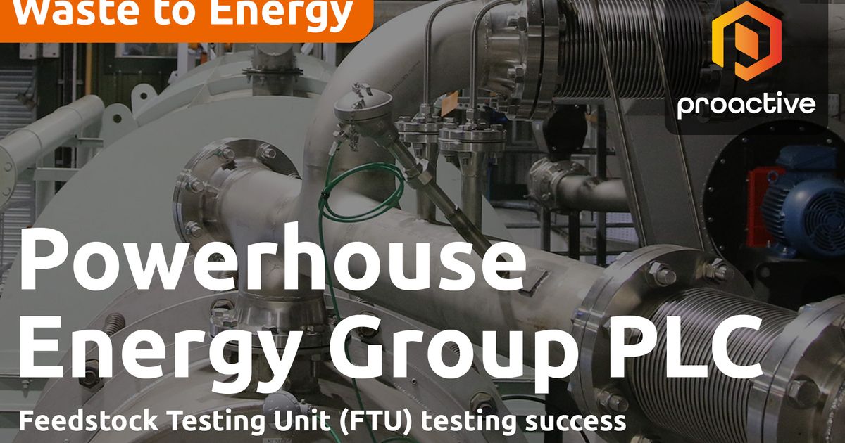 Powerhouse Energy CEO Paul Emmitt on FTU progress & client interest ...