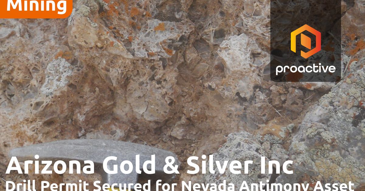 Arizona Gold & Silver advances Silverton gold-antimony project in ...