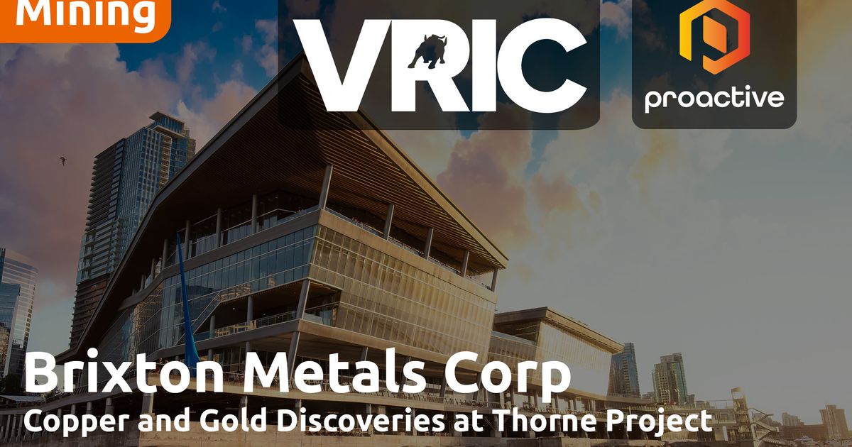 Brixton Metals Highlights Thorn Project and 2025 Exploration Plans at ...