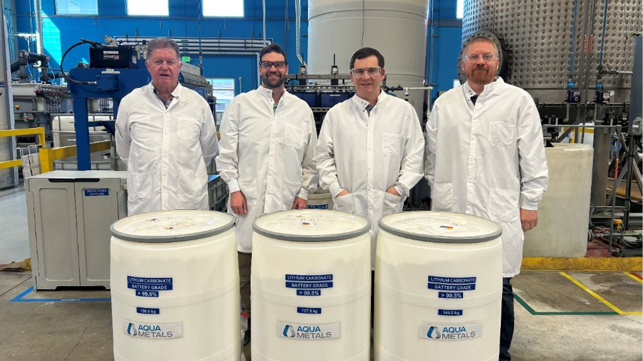 Aqua Metals to accelerate revenue and lithium carbonate production at ...