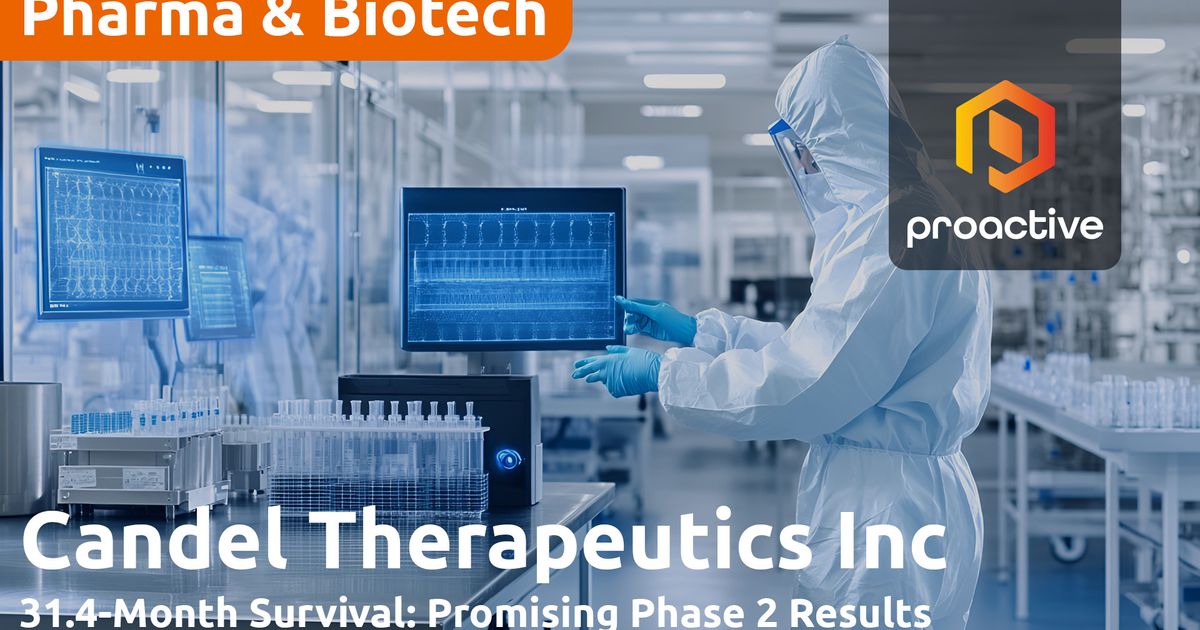 Candel Therapeutics reports Phase 2 trial shows extended survival in ...