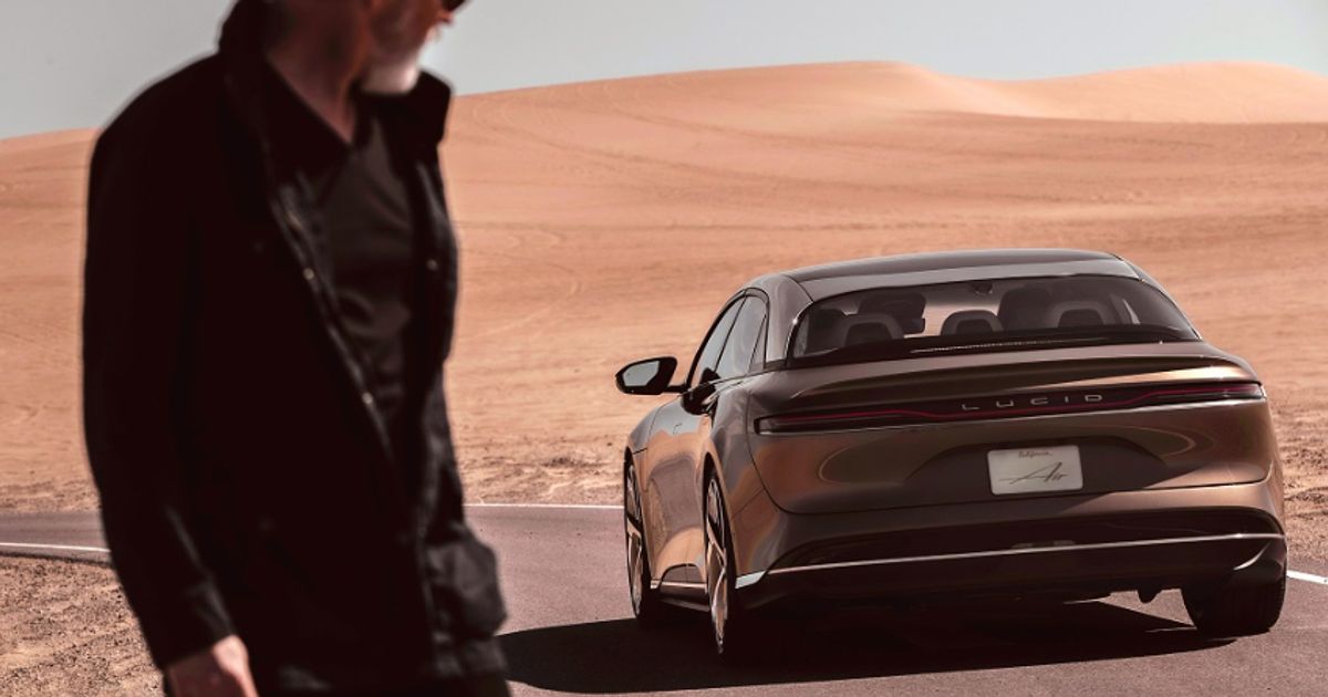 EV maker Lucid shares drop after CEO's abrupt departure | NASDAQ:LCID