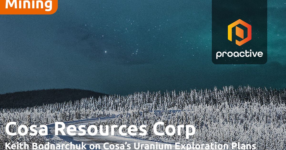 Cosa Resources begins drilling at Murphy Lake North, engages Haywood ...