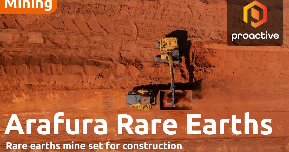 Arafura Rare Earths CEO on Nolans Rare Earths Project and meeting the ...
